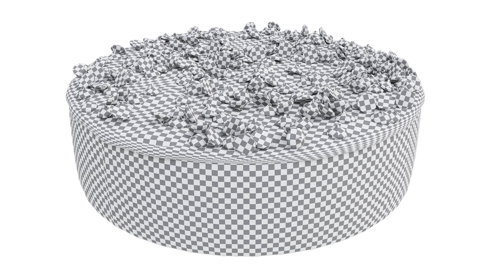 Espresso Cheesecake - 3D Model by Xandra Fox