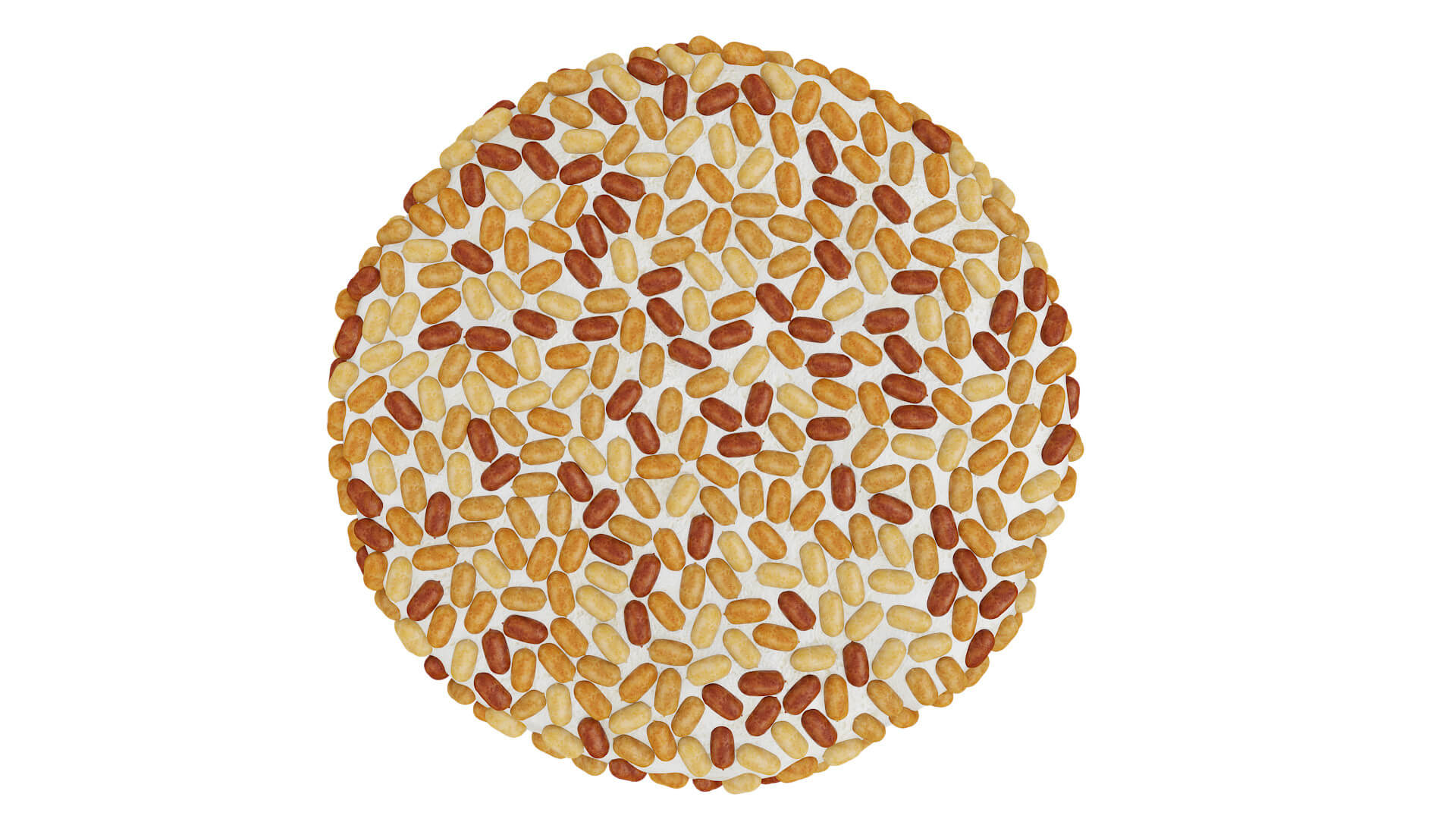 Peanut Buttercream Cake - 3D Model by Xandra Fox