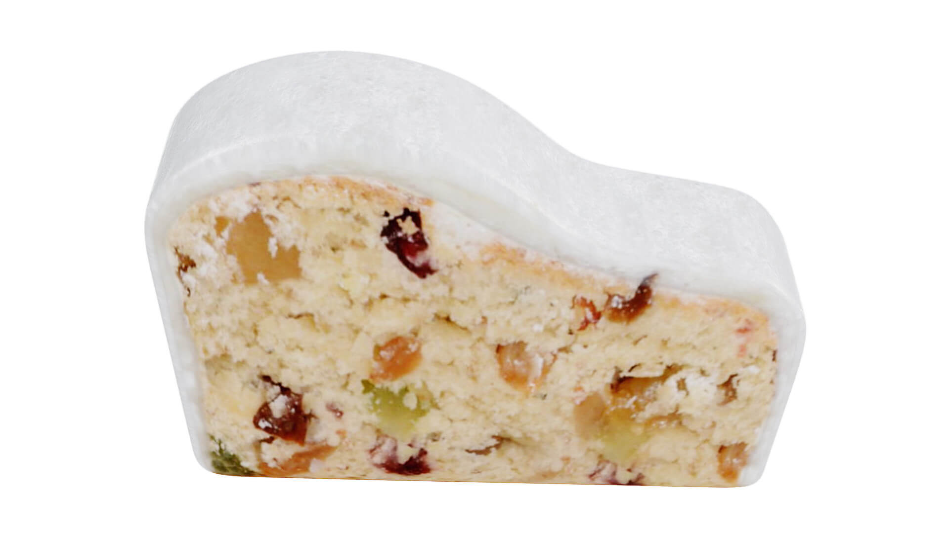 Raisin Loaf Cake Slice - 3D Model by Xandra Fox