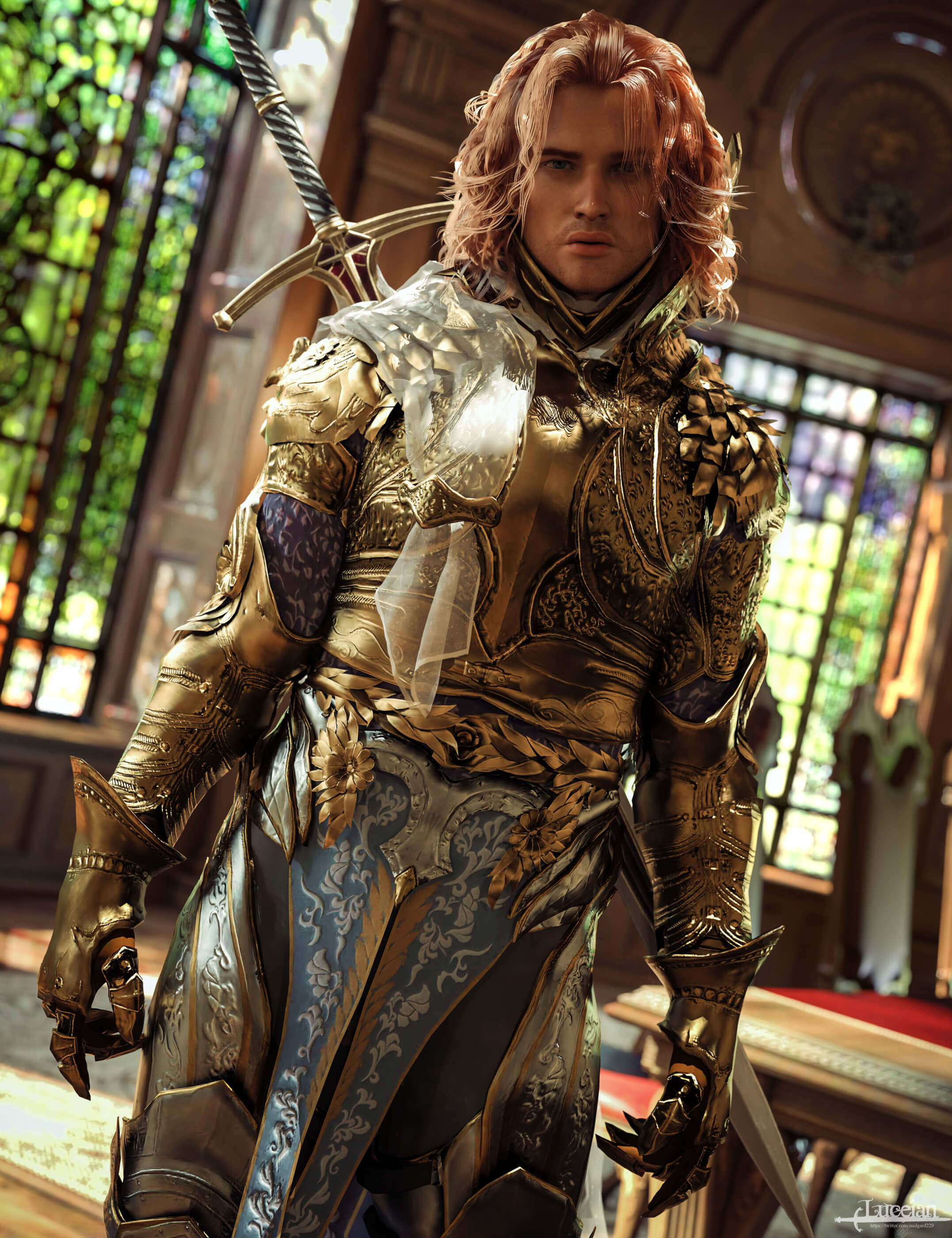 BDO Anemos Outfit for G8M - Free Daz Content by xenaith