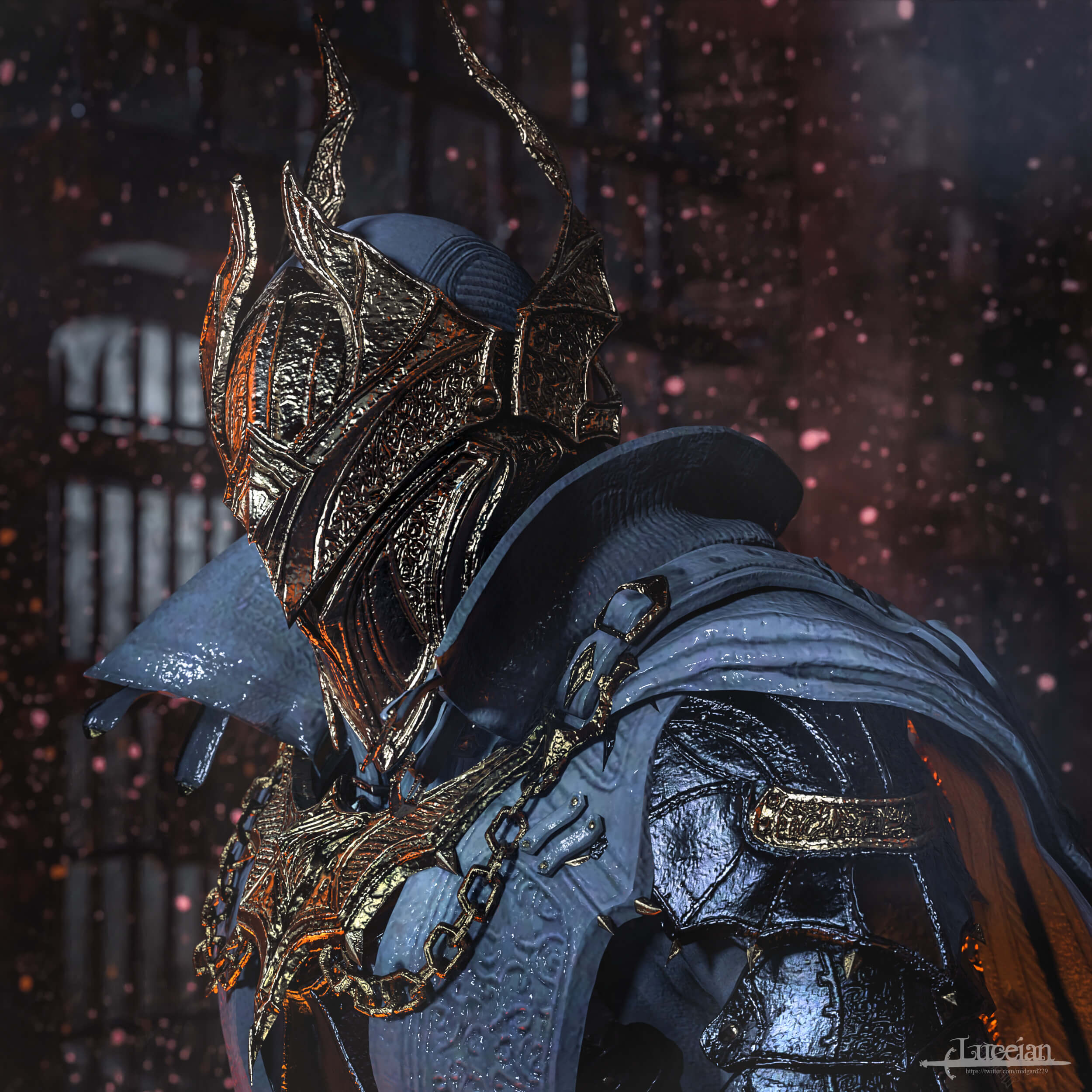 BDO Nightwarden Outfit for G8M - Free Daz Content by xenaith