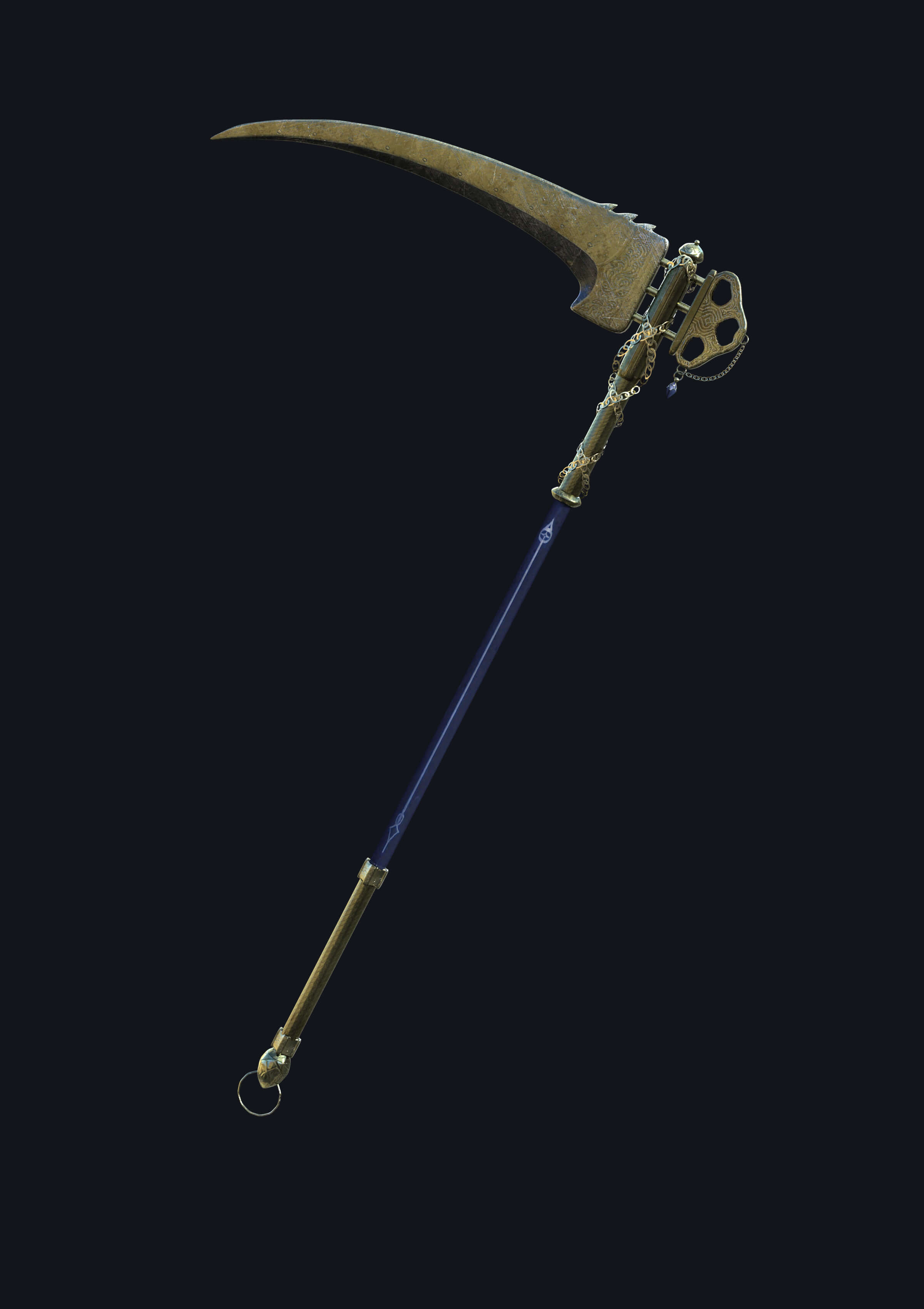 BDO Sorceress Scythes 1 - Free Daz Content by xenaith