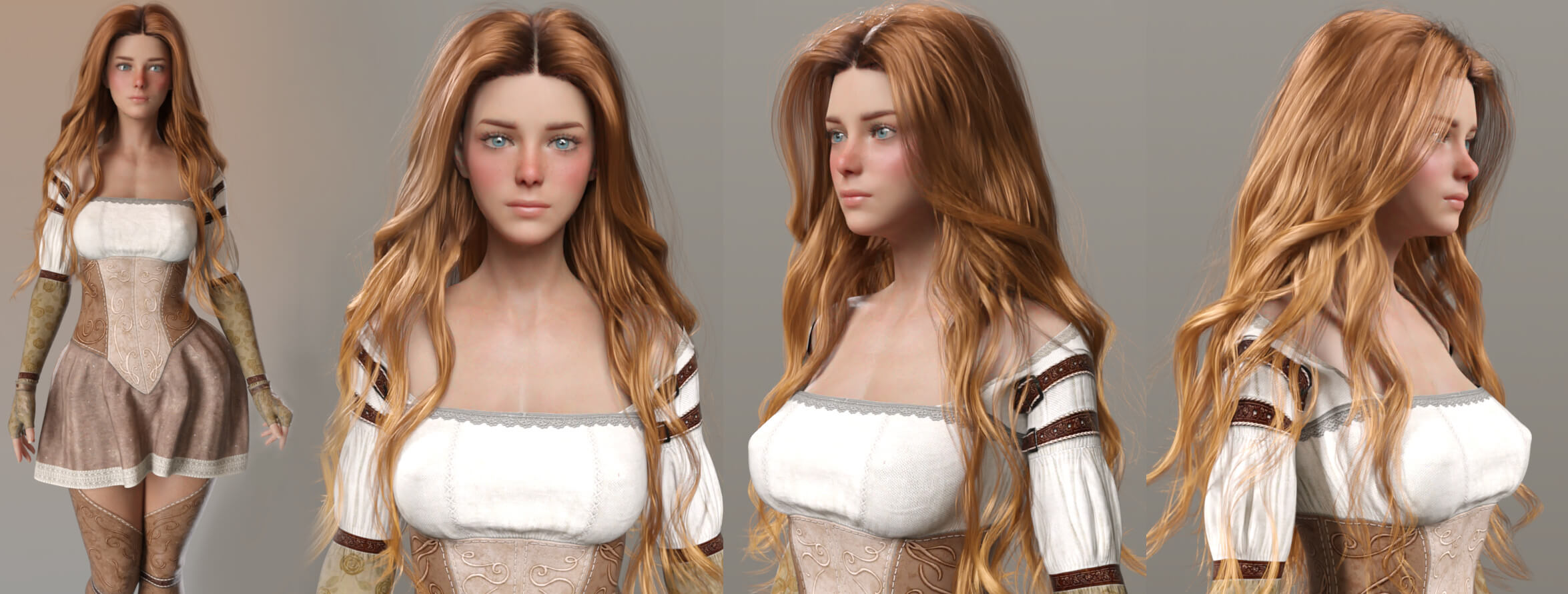 BDO Valkyrie Head Morph for G8F - Daz Content by xenaith