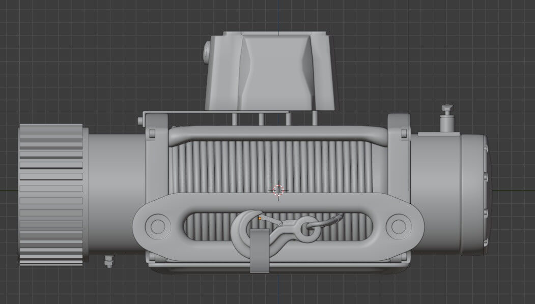 Winch - 3D Model by XEsqueu