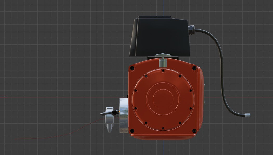 Winch - 3D Model by XEsqueu