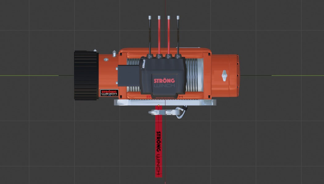 Winch - 3D Model by XEsqueu