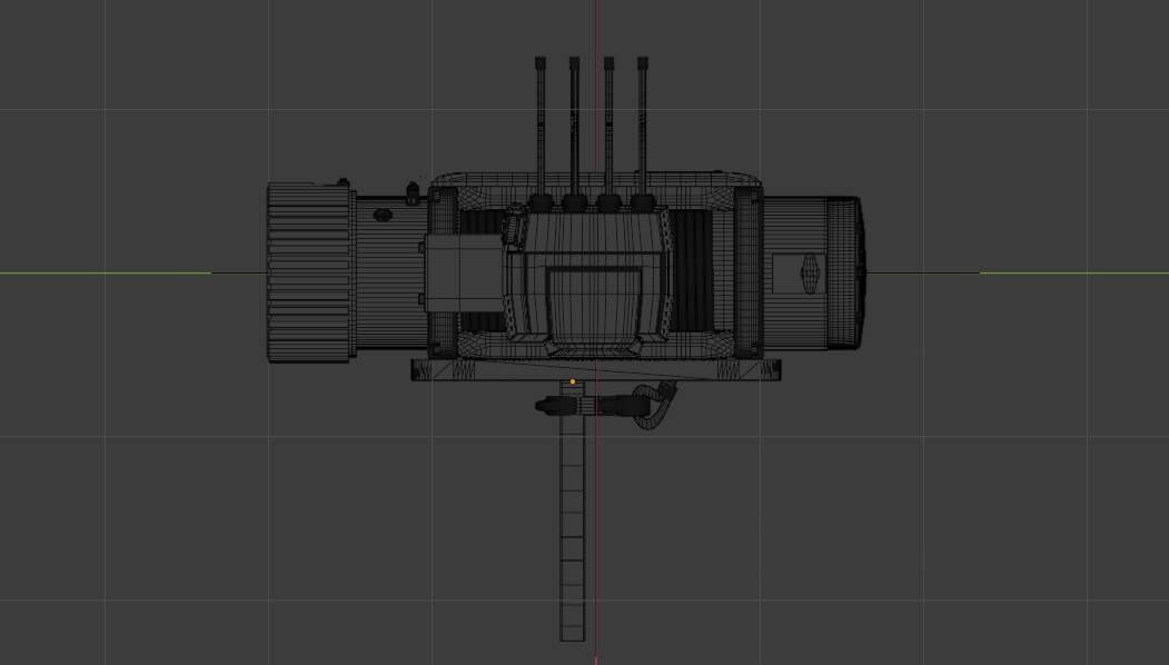 Winch - 3D Model by XEsqueu