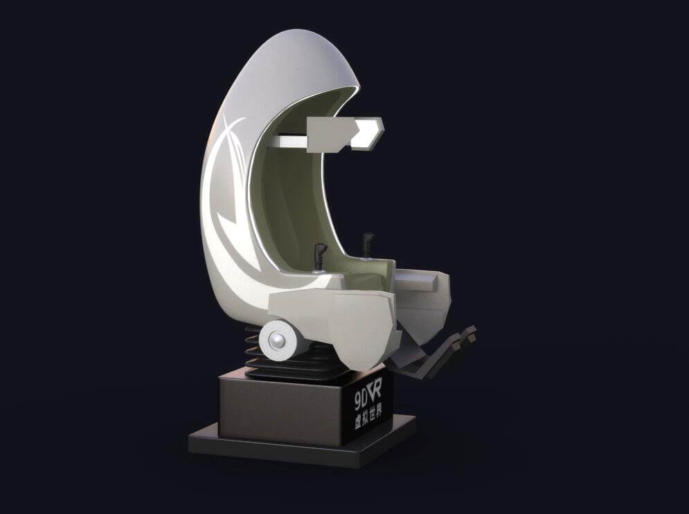 VR Egg Cinema Science - 3D Model by xiaohanbing