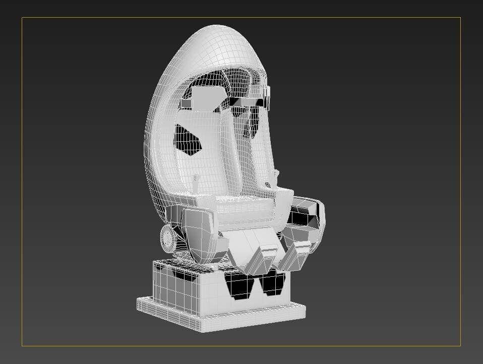 VR Egg Cinema Science - 3D Model by xiaohanbing