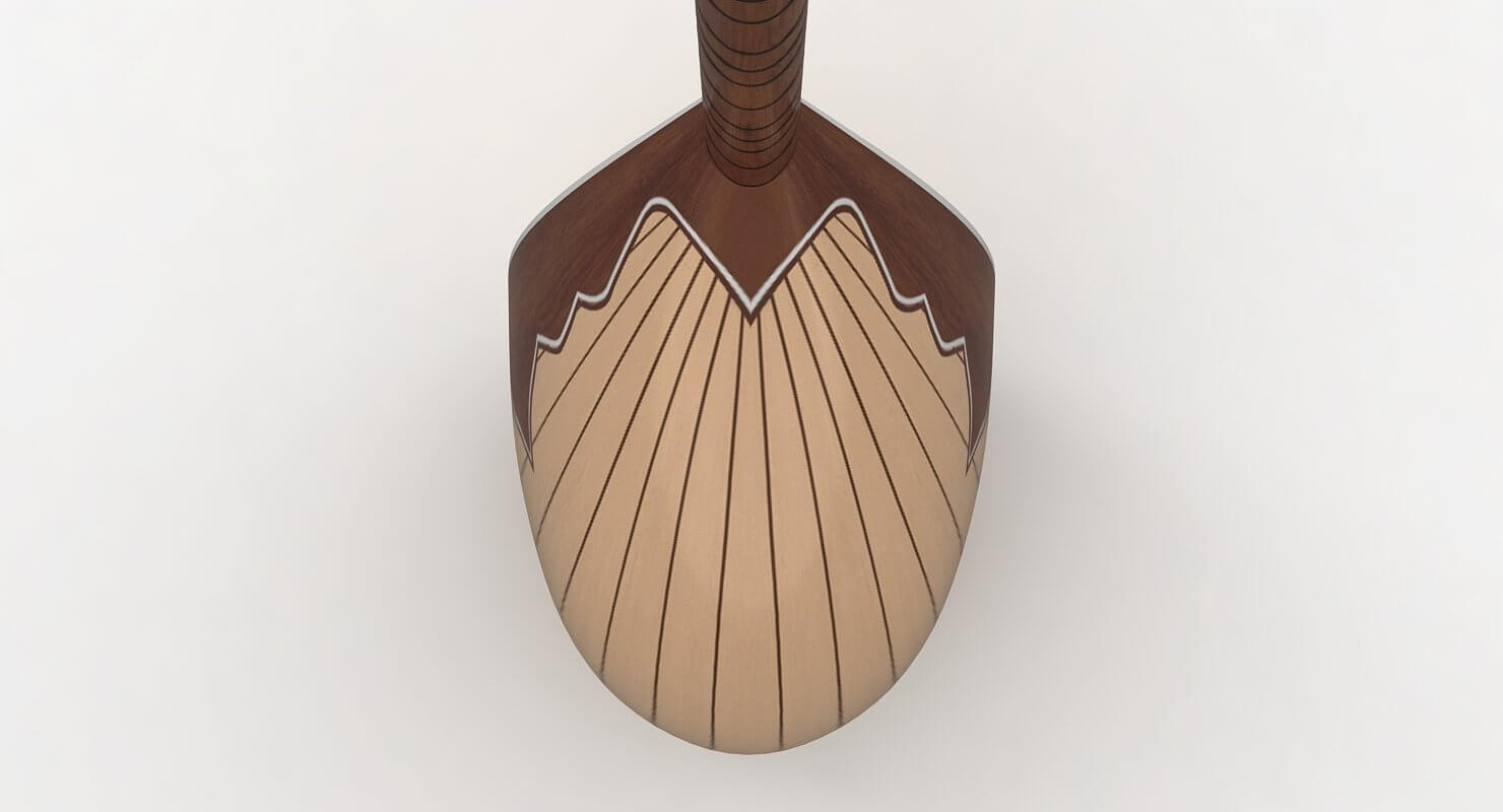 Baglama Music Instrument - 3D Model by xnastudios