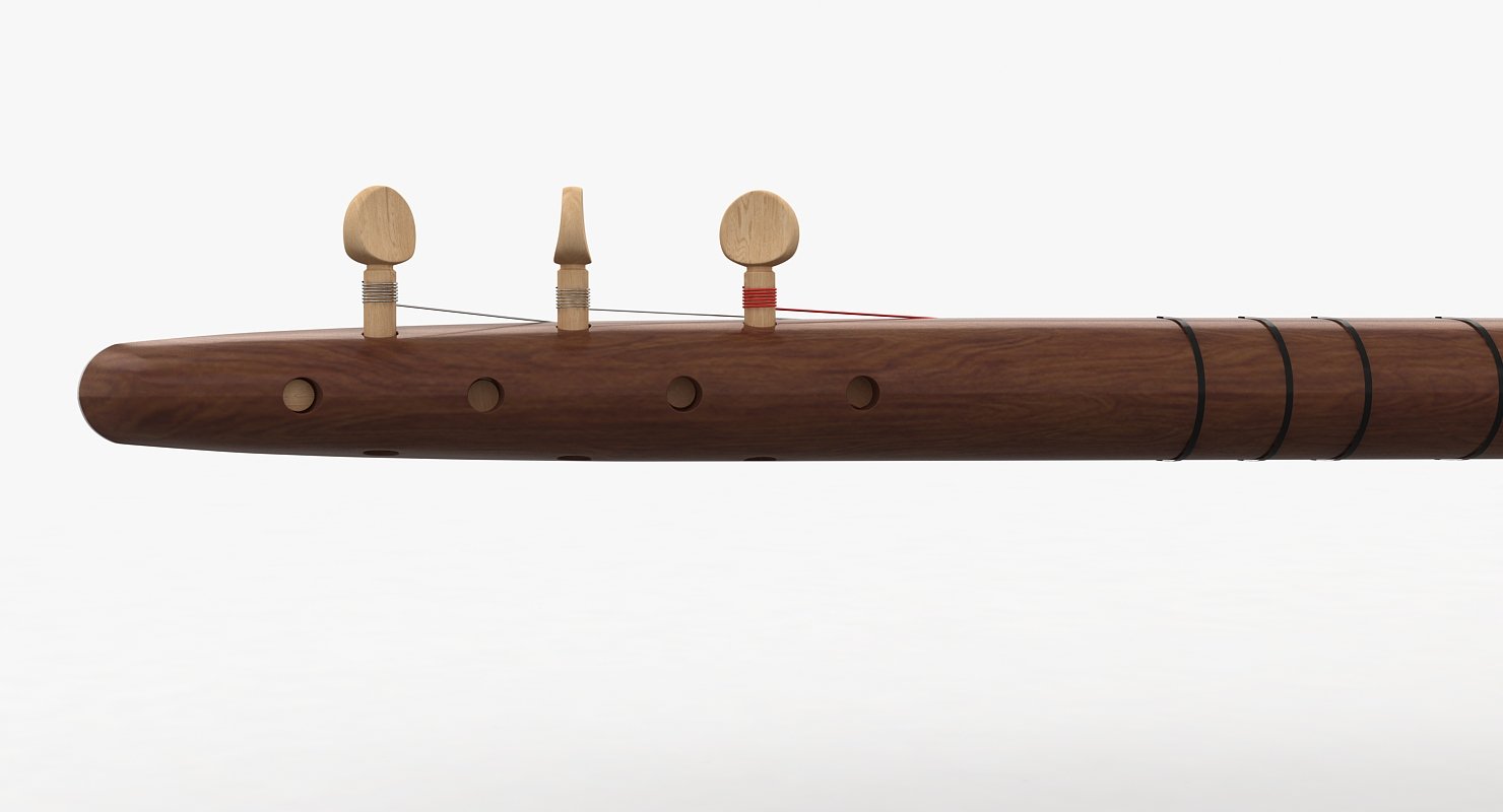 Baglama Music Instrument - 3D Model by xnastudios