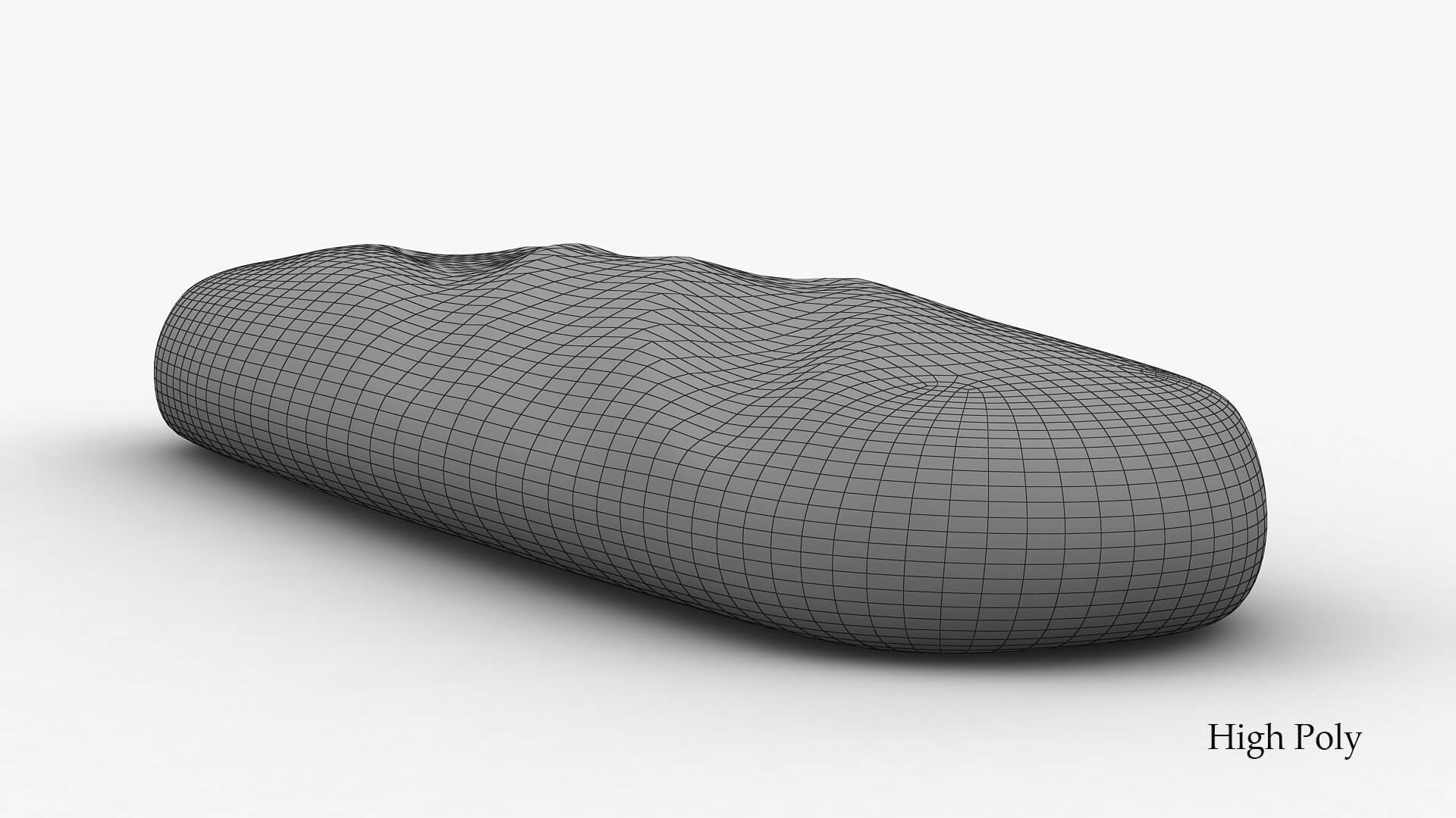 Bread - 3D Model by xnastudios