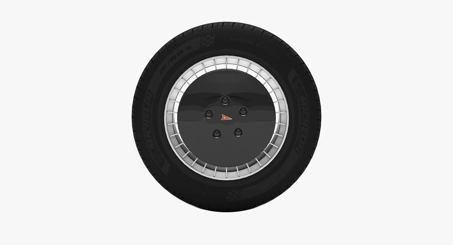 Knight Rider Wheel - 3D Model by xnastudios