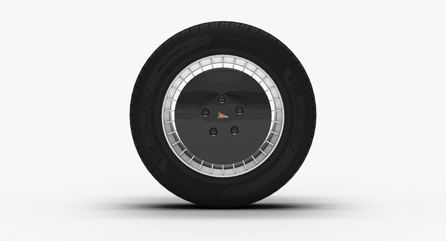 Knight Rider Wheel - 3D Model by xnastudios
