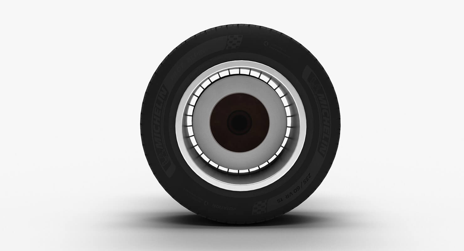 Knight Rider Wheel - 3D Model by xnastudios