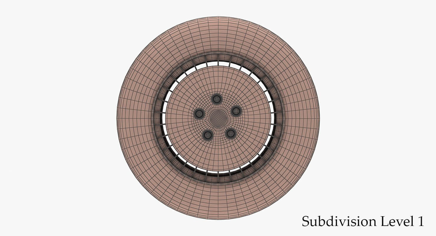 Knight Rider Wheel - 3D Model by xnastudios