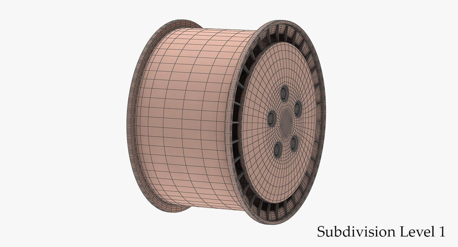 Knight Rider Wheel - 3D Model by xnastudios