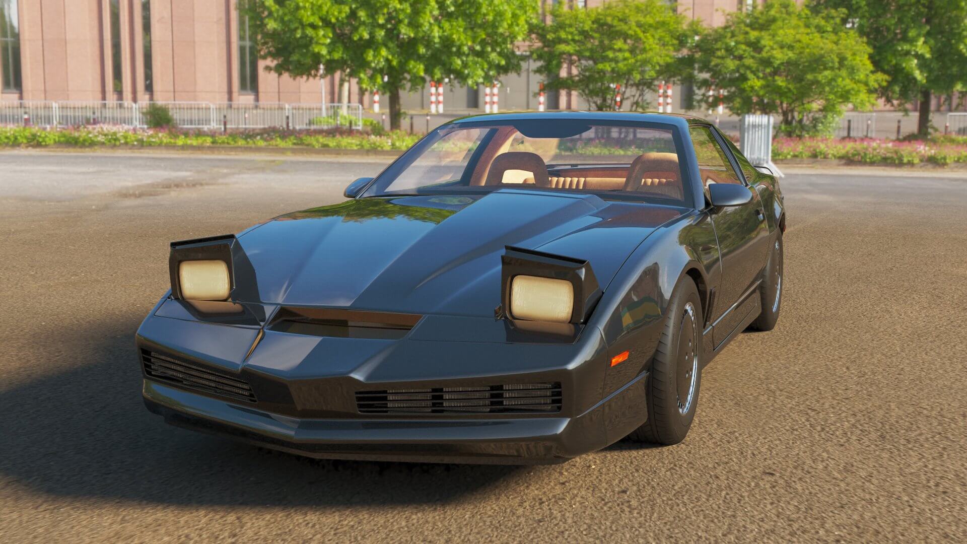 Knight Rider - 3D Model by xnastudios