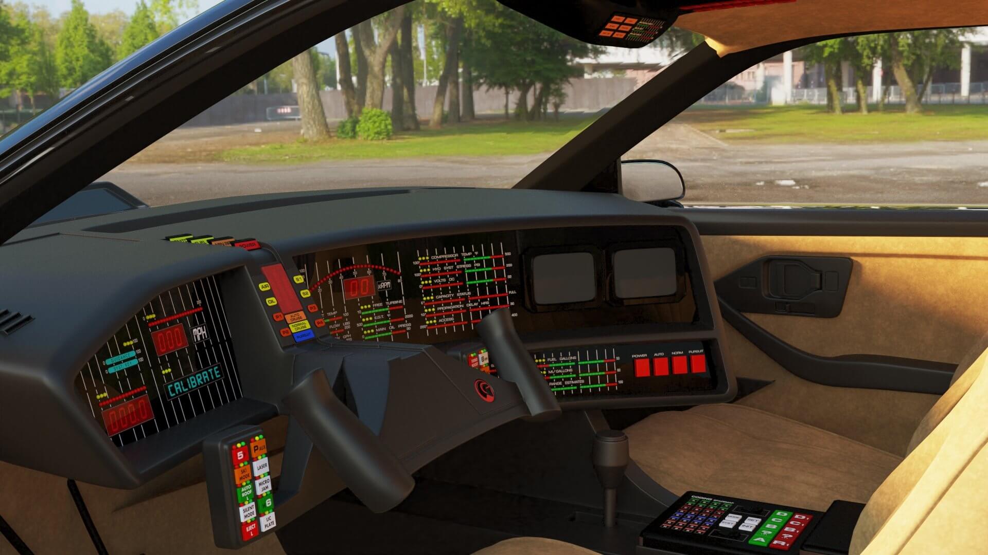 Knight Rider - 3D Model by xnastudios