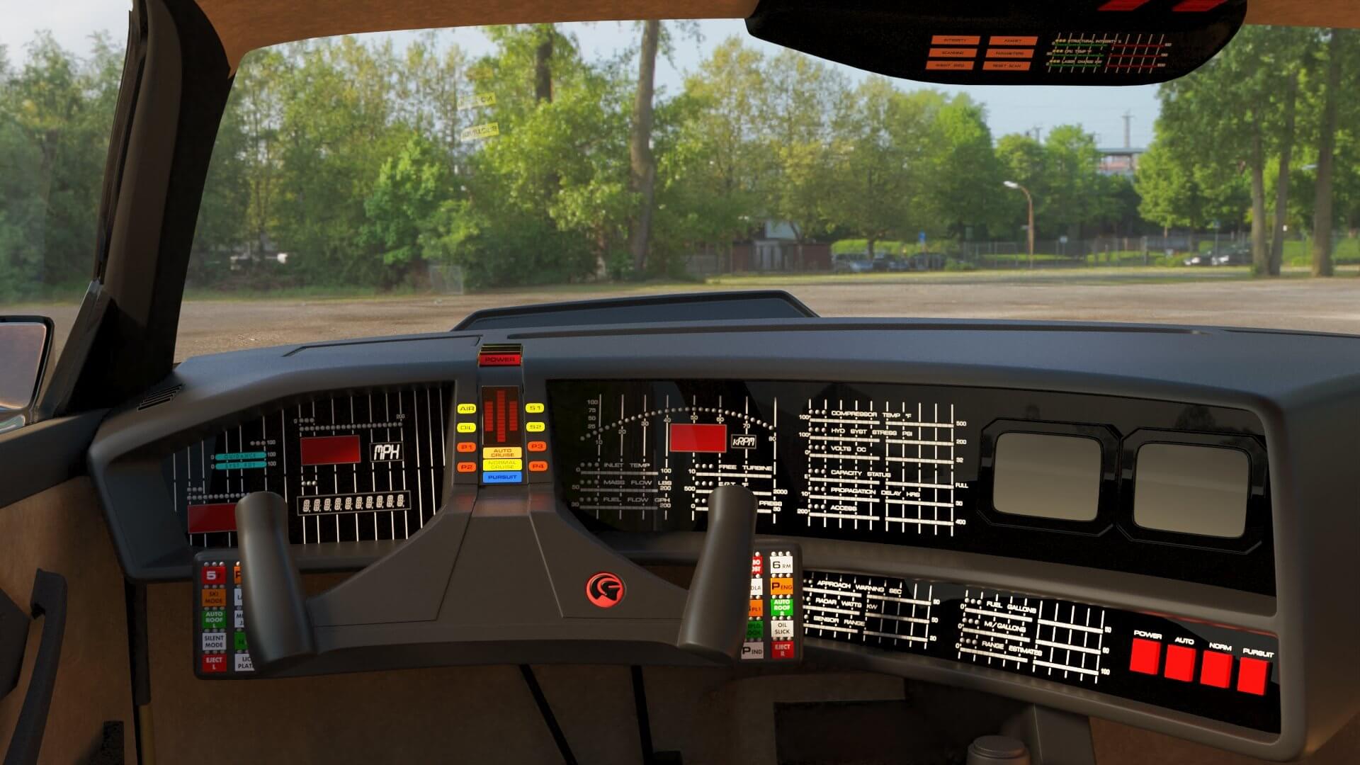 Knight Rider - 3D Model by xnastudios