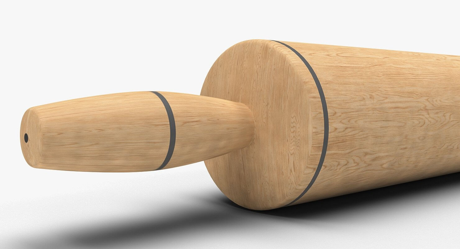 Rolling Pin - 3D Model by xnastudios