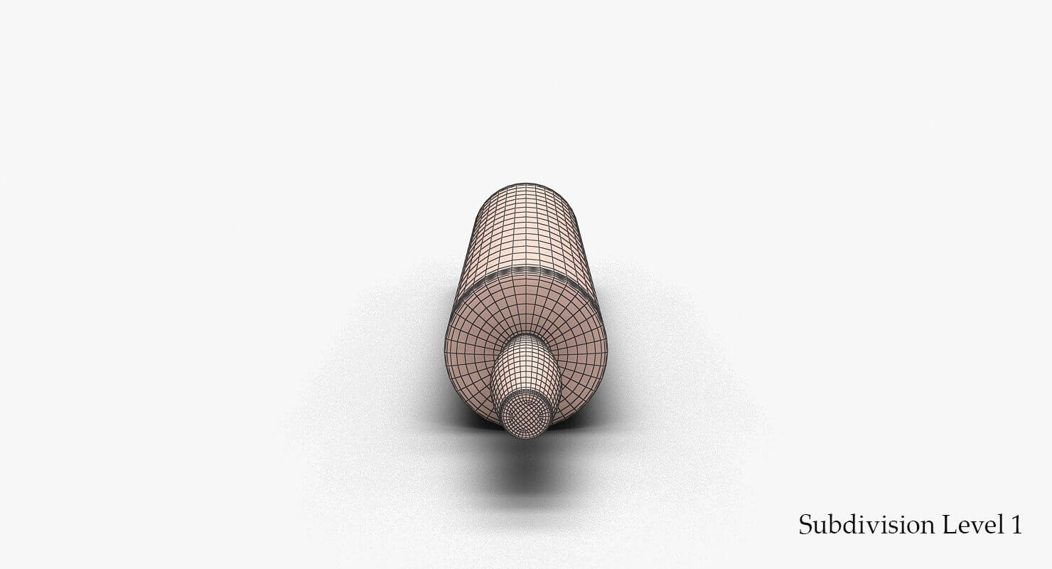 Rolling Pin - 3D Model by xnastudios