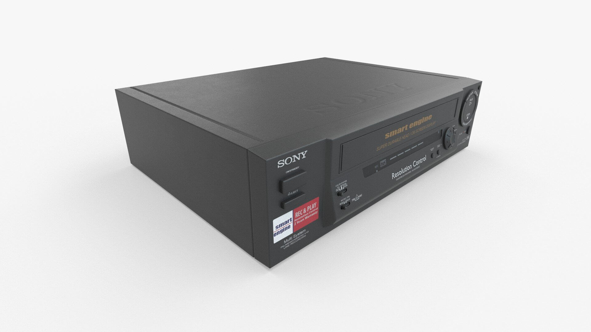 Sony VHS Video Player - 3D Model by xnastudios