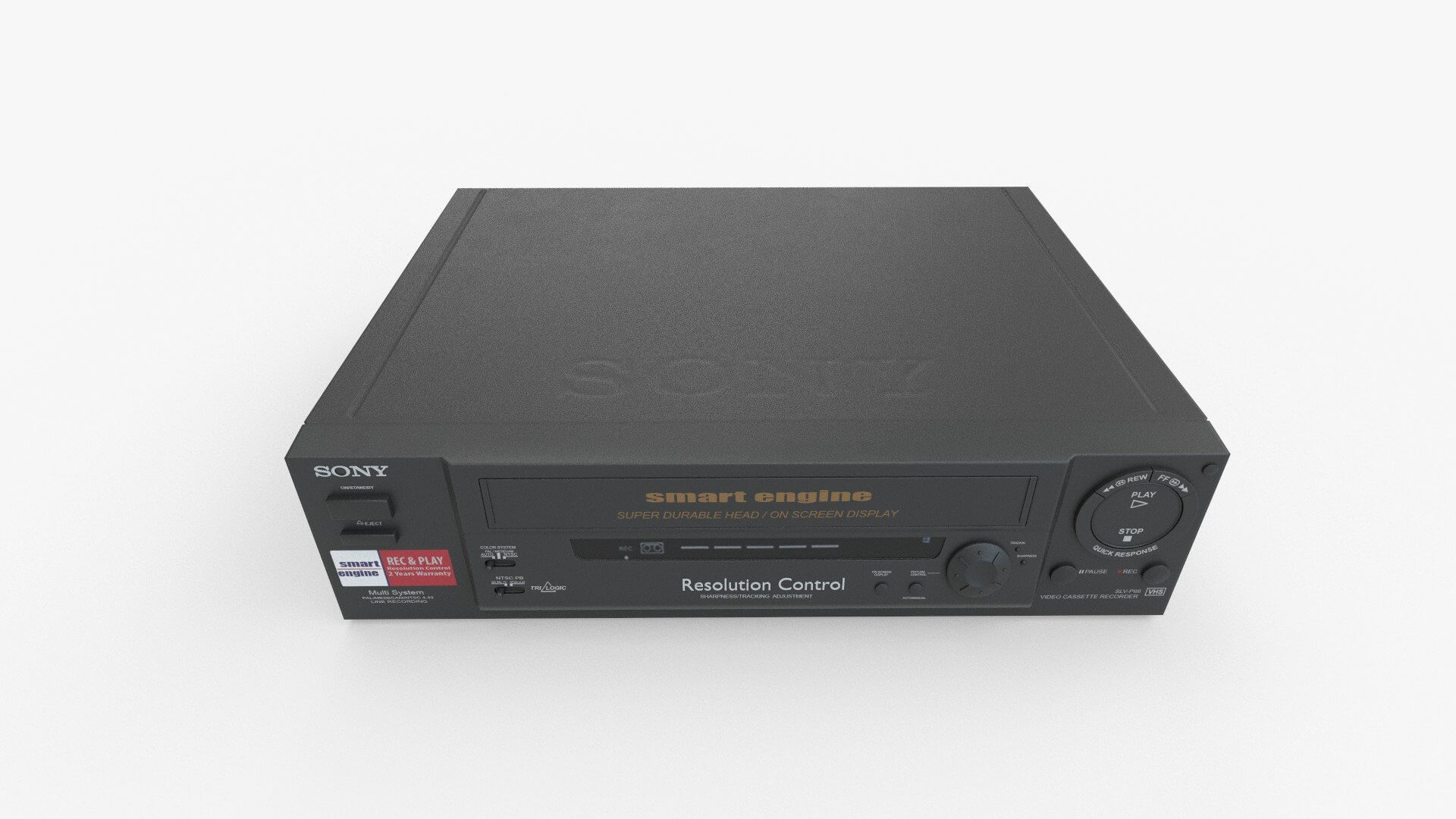 Sony VHS Video Player - 3D Model by xnastudios