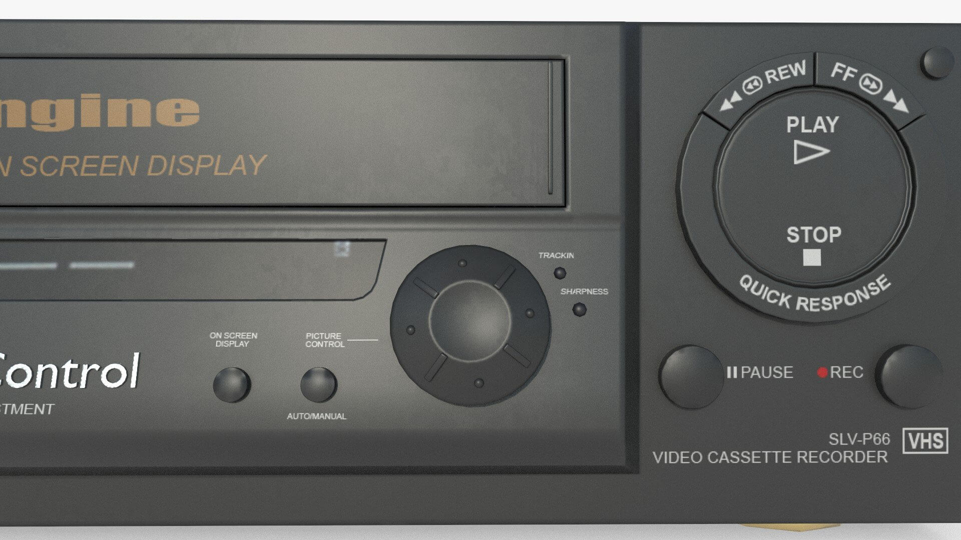 Sony VHS Video Player - 3D Model by xnastudios