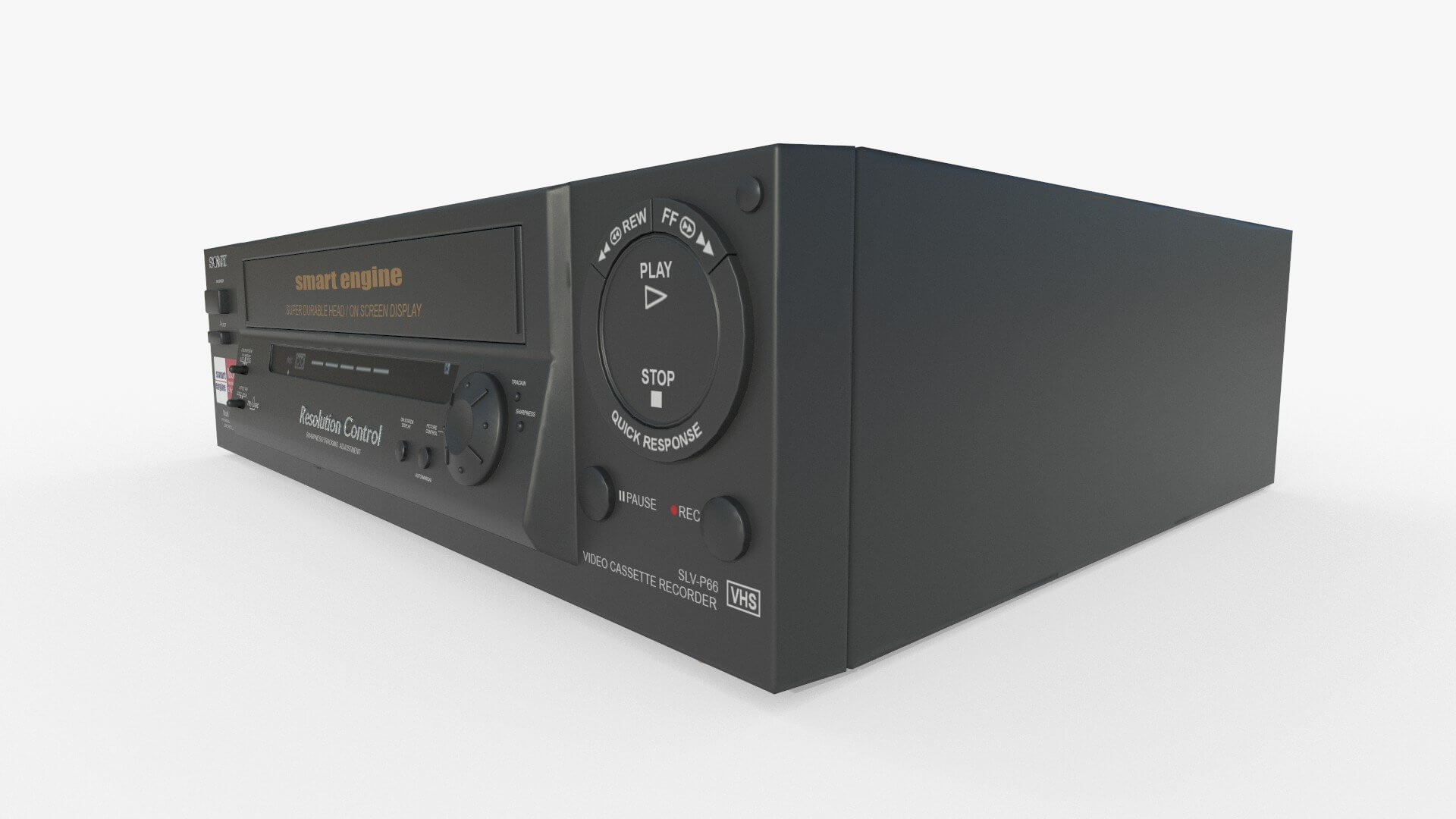 Sony VHS Video Player - 3D Model by xnastudios