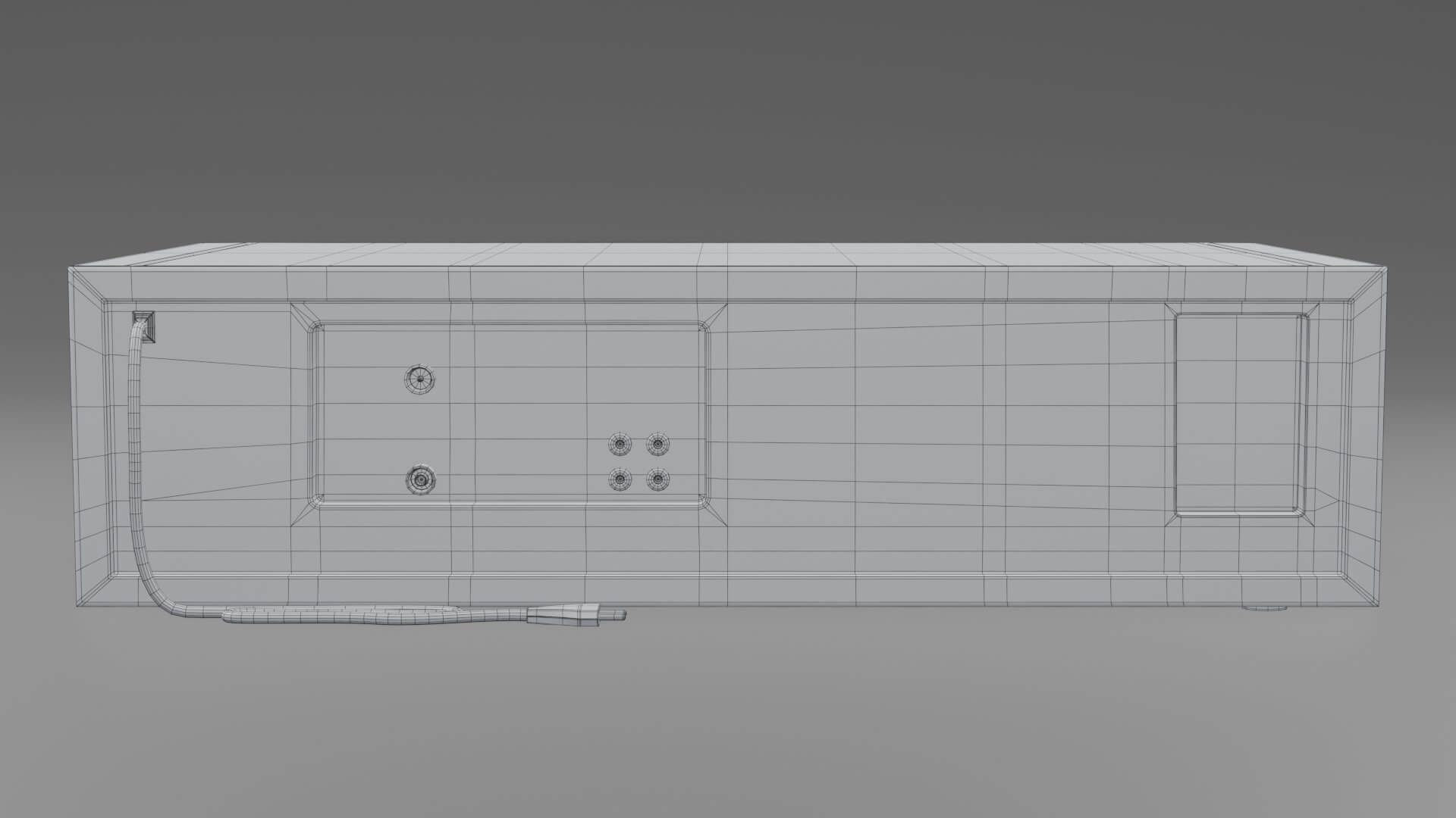 Sony VHS Video Player - 3D Model by xnastudios