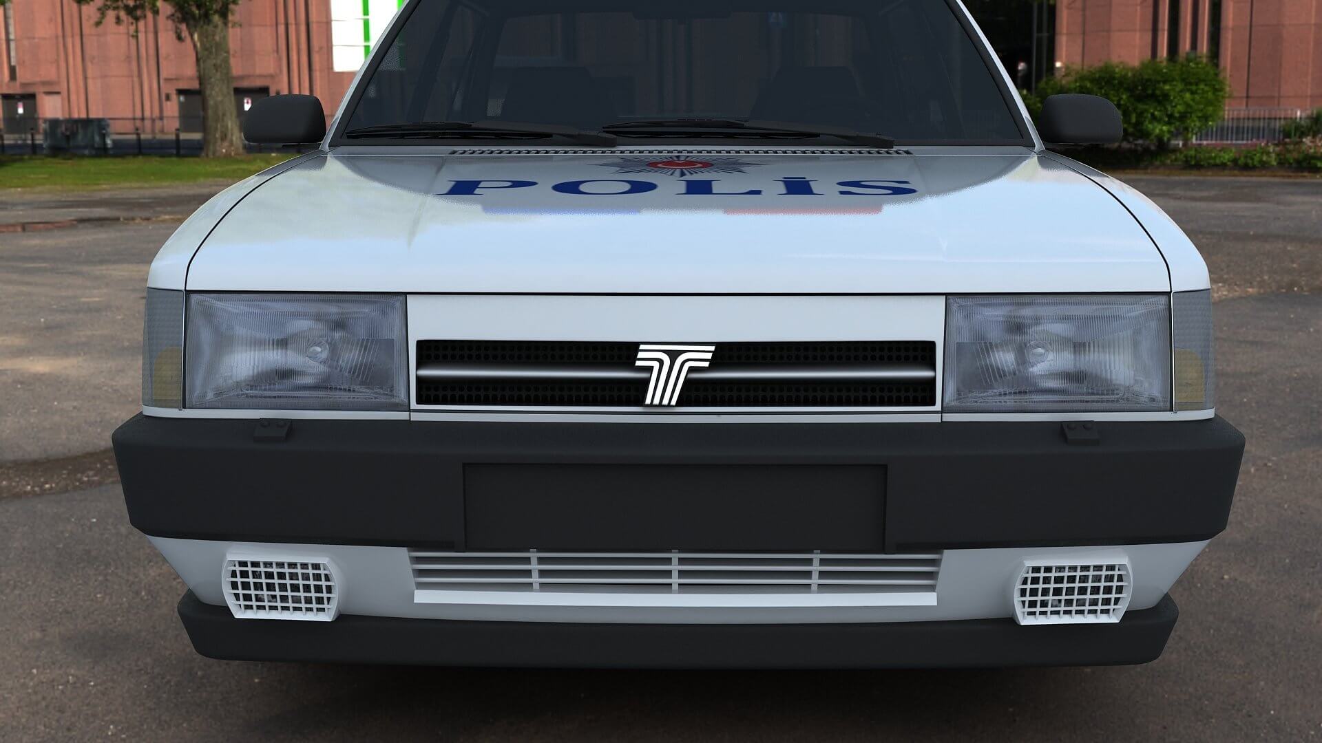 Tofas Dogan SLX Police - 3D Model by xnastudios