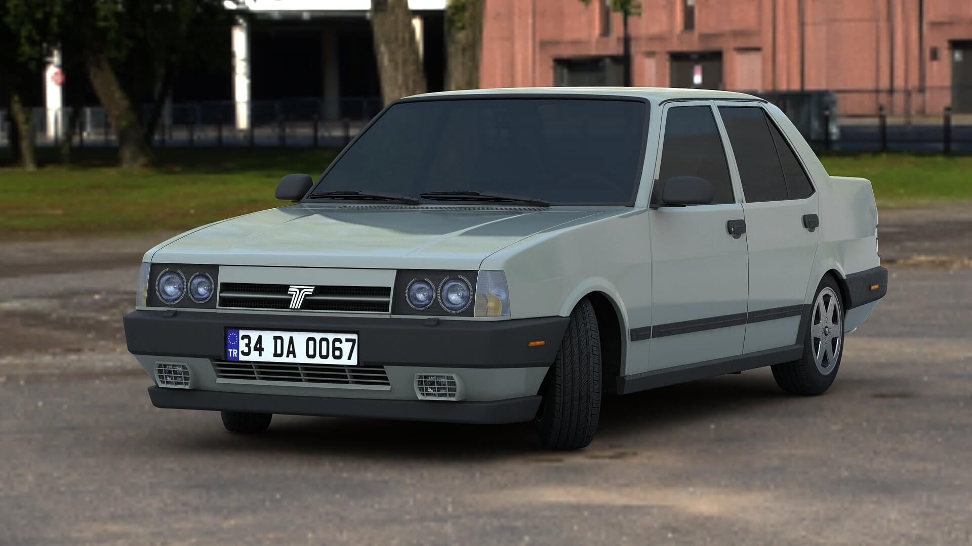 Tofas Dogan SLX - 3D Model by xnastudios