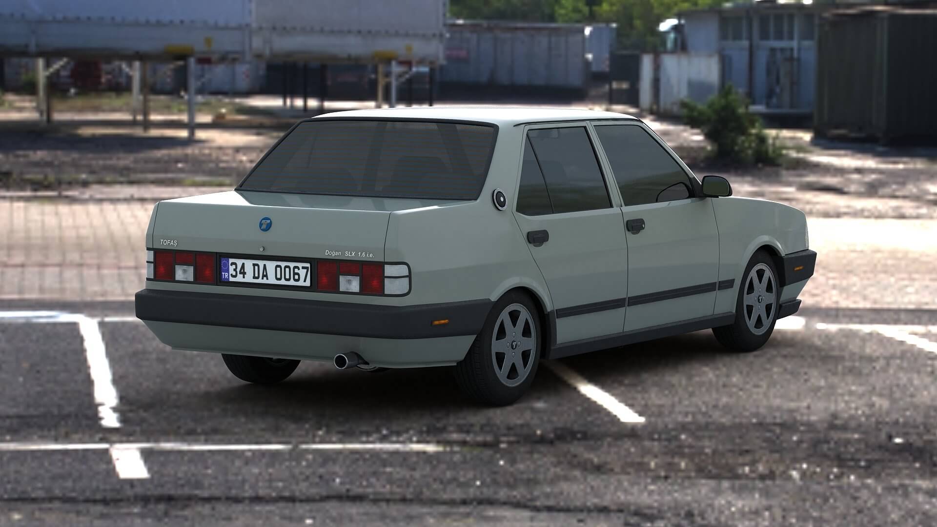 Tofas Dogan SLX - 3D Model by xnastudios