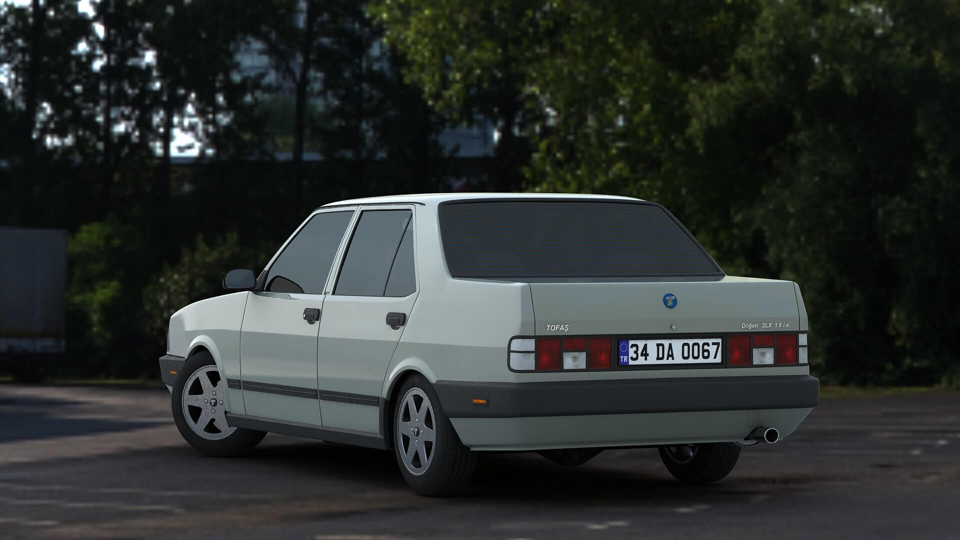 Tofas Dogan SLX - 3D Model by xnastudios