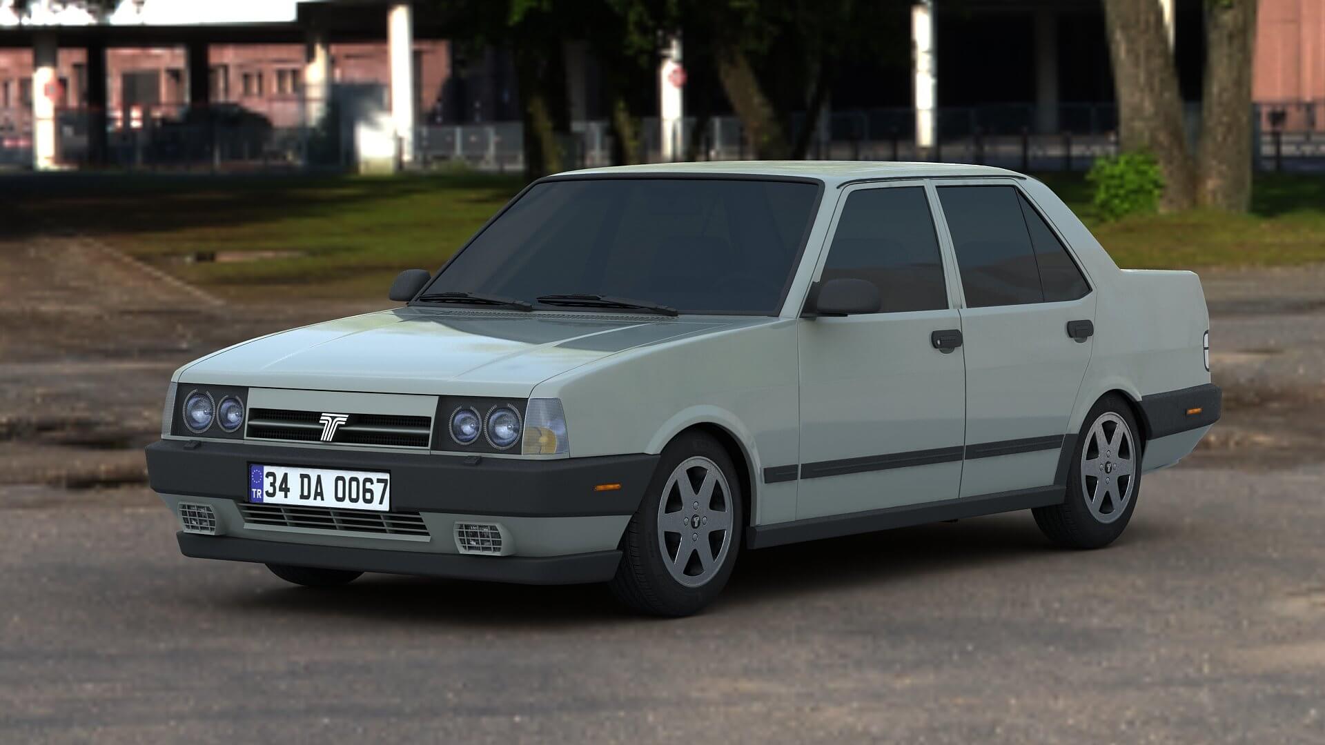 Tofas Dogan SLX - 3D Model by xnastudios