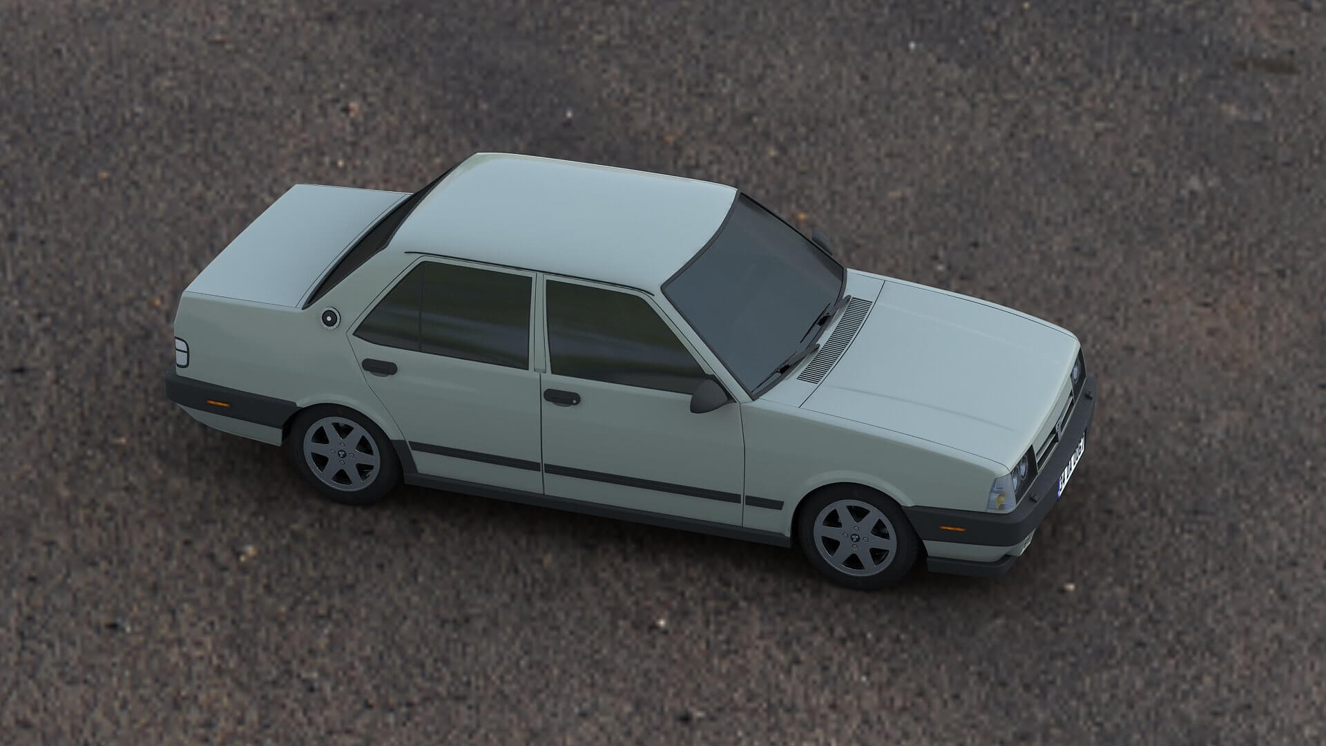 Tofas Dogan SLX - 3D Model by xnastudios