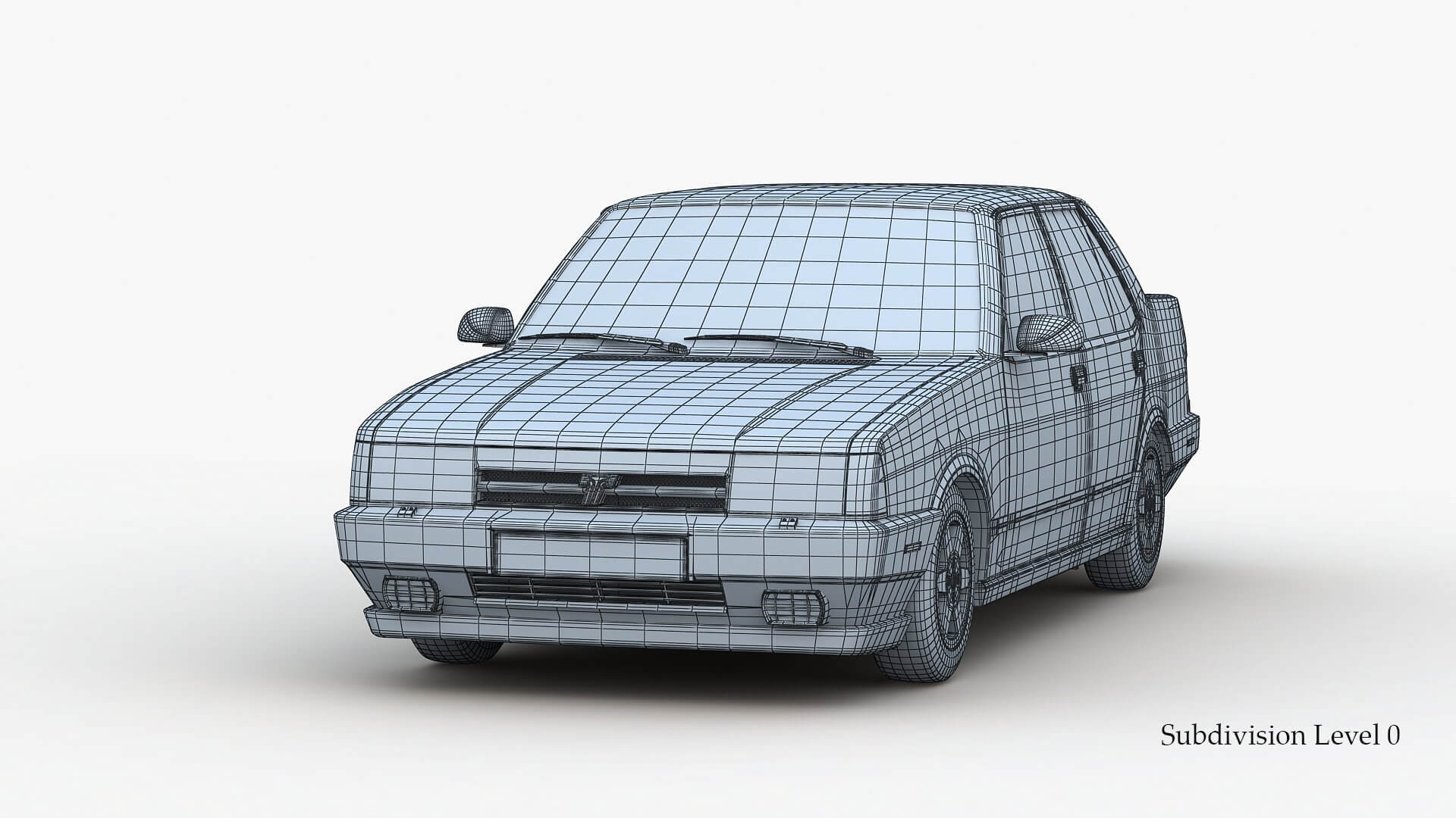 Tofas Dogan SLX - 3D Model by xnastudios