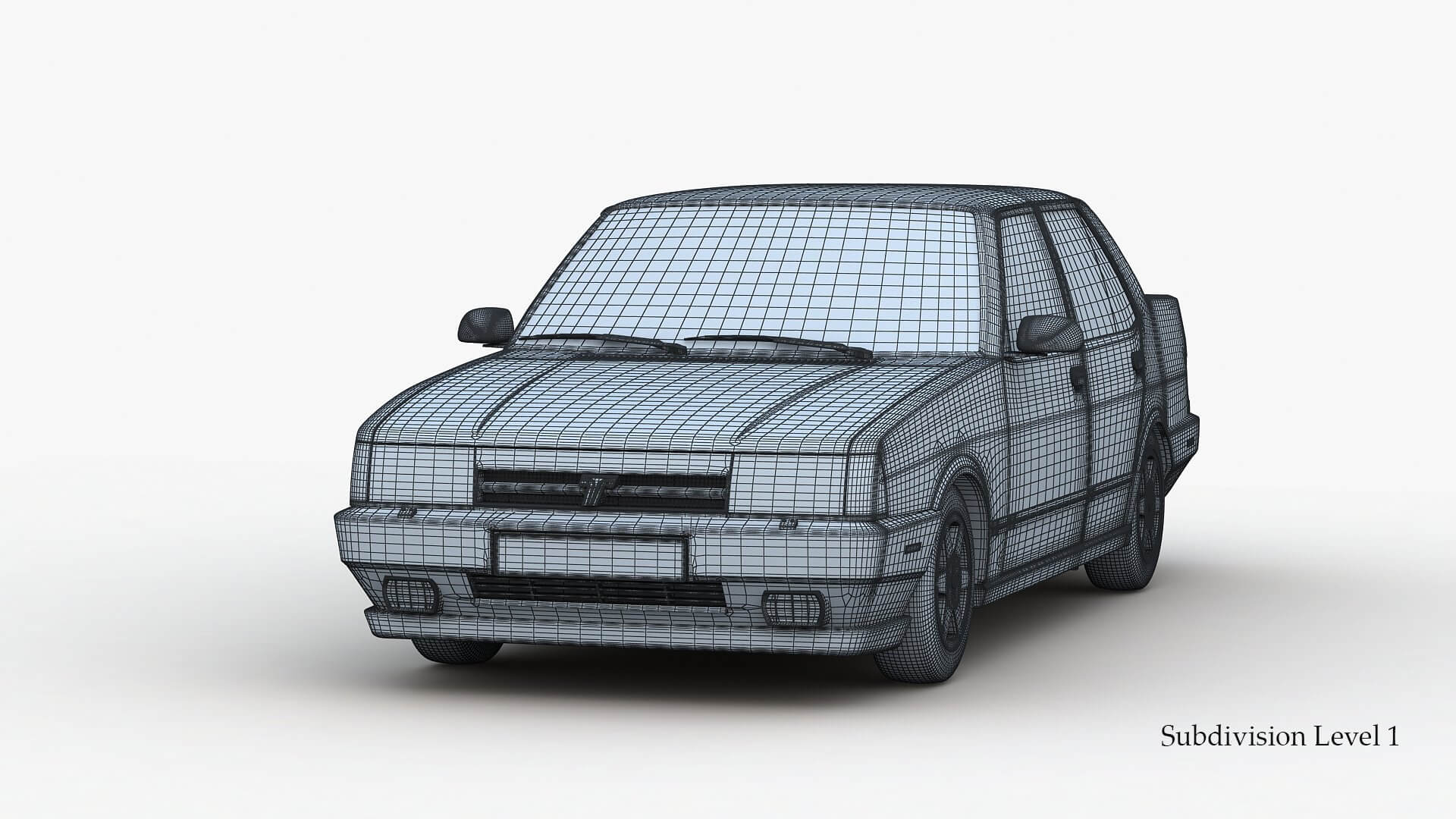 Tofas Dogan SLX - 3D Model by xnastudios