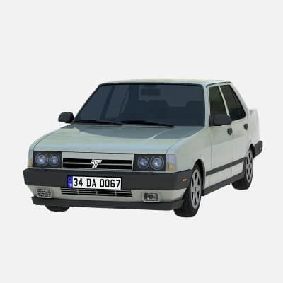 Tofas Dogan SLX - 3D Model by xnastudios