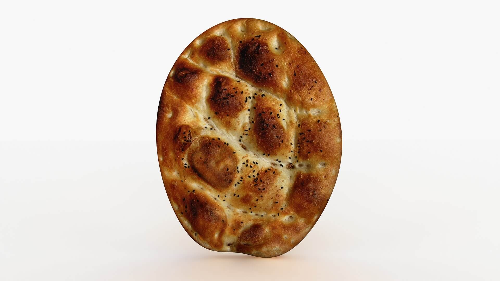 Turkish Pide - 3D Model by xnastudios