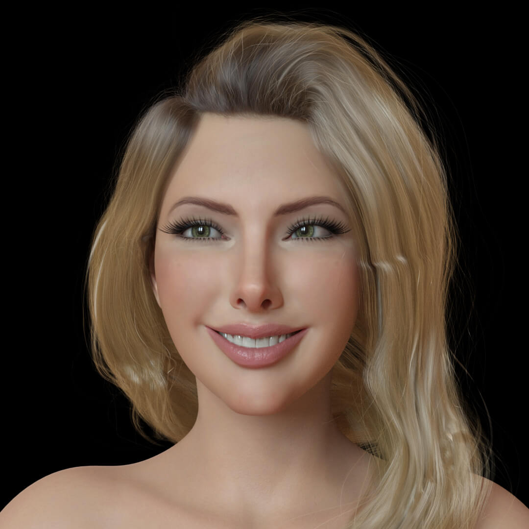 Lisa Head 2 Morph for Genesis 8 Female - Free Daz Content by XR71