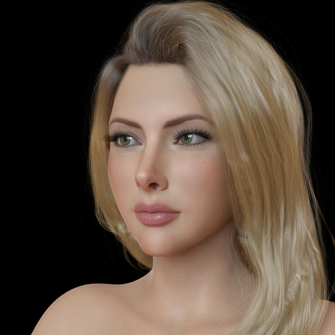 Lisa Head 2 Morph for Genesis 8 Female - Free Daz Content by XR71