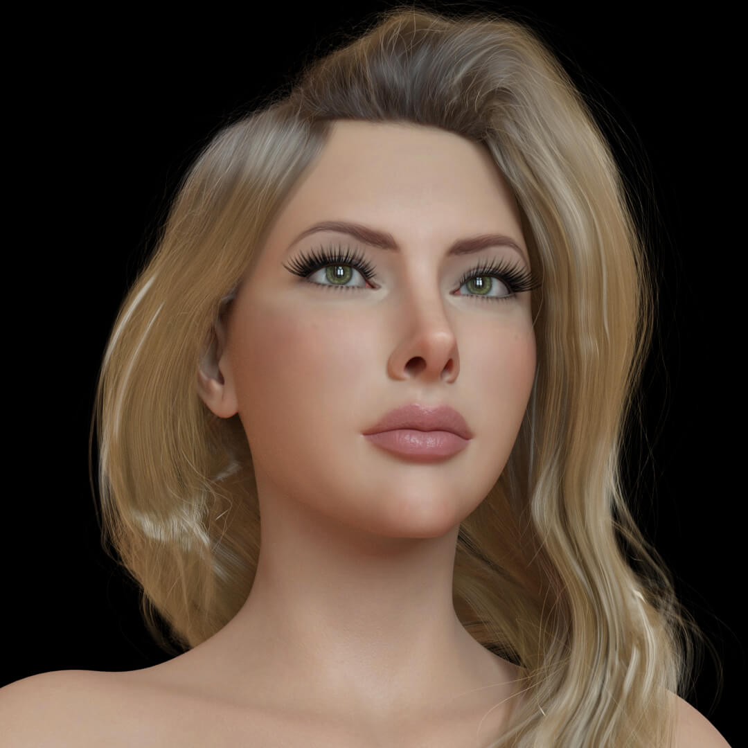 Lisa Head 2 Morph for Genesis 8 Female - Free Daz Content by XR71