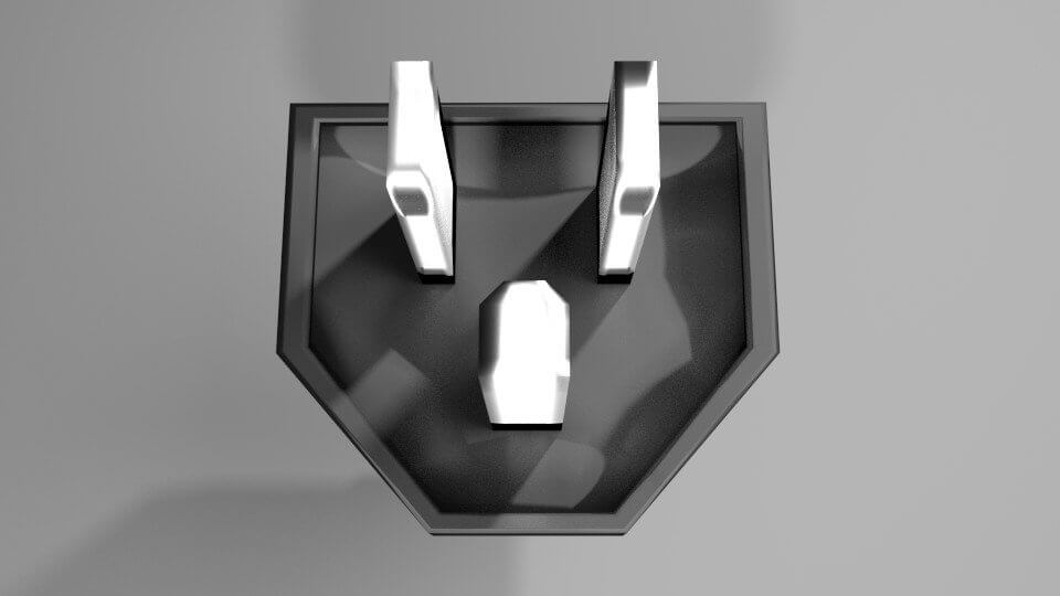 AC Power Plug Type B - 3D Model by Xtreme Studio