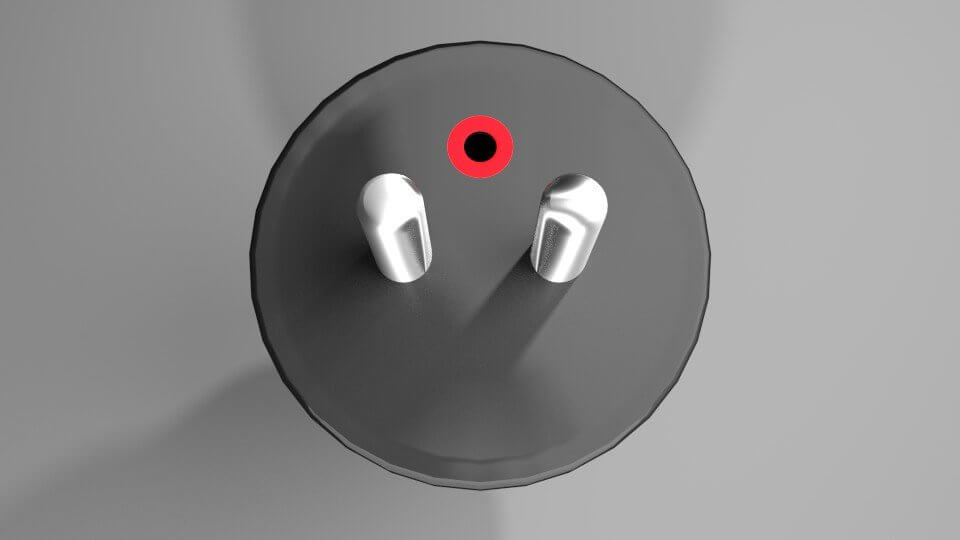 AC Power Plug Type E - 3D Model by Xtreme Studio