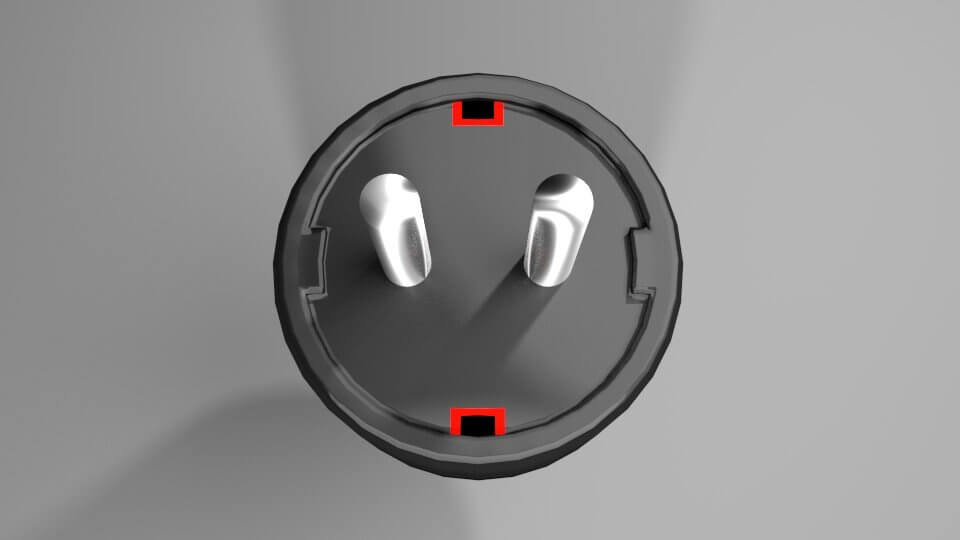 AC Power Plug Type F - 3D Model by Xtreme Studio