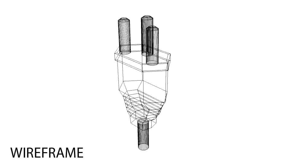 AC Power Plug Type J - 3D Model by Xtreme Studio