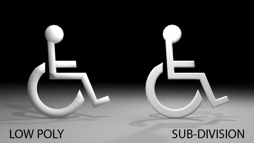 Accessible Sign - 3D Model by Xtreme Studio