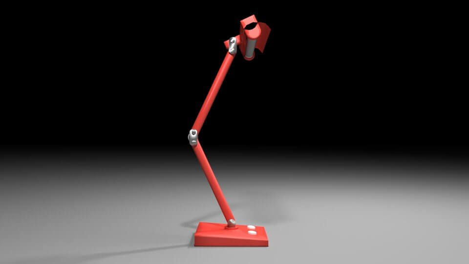 Balanced-arm Lamp 3 3D Model by Xtreme Studio